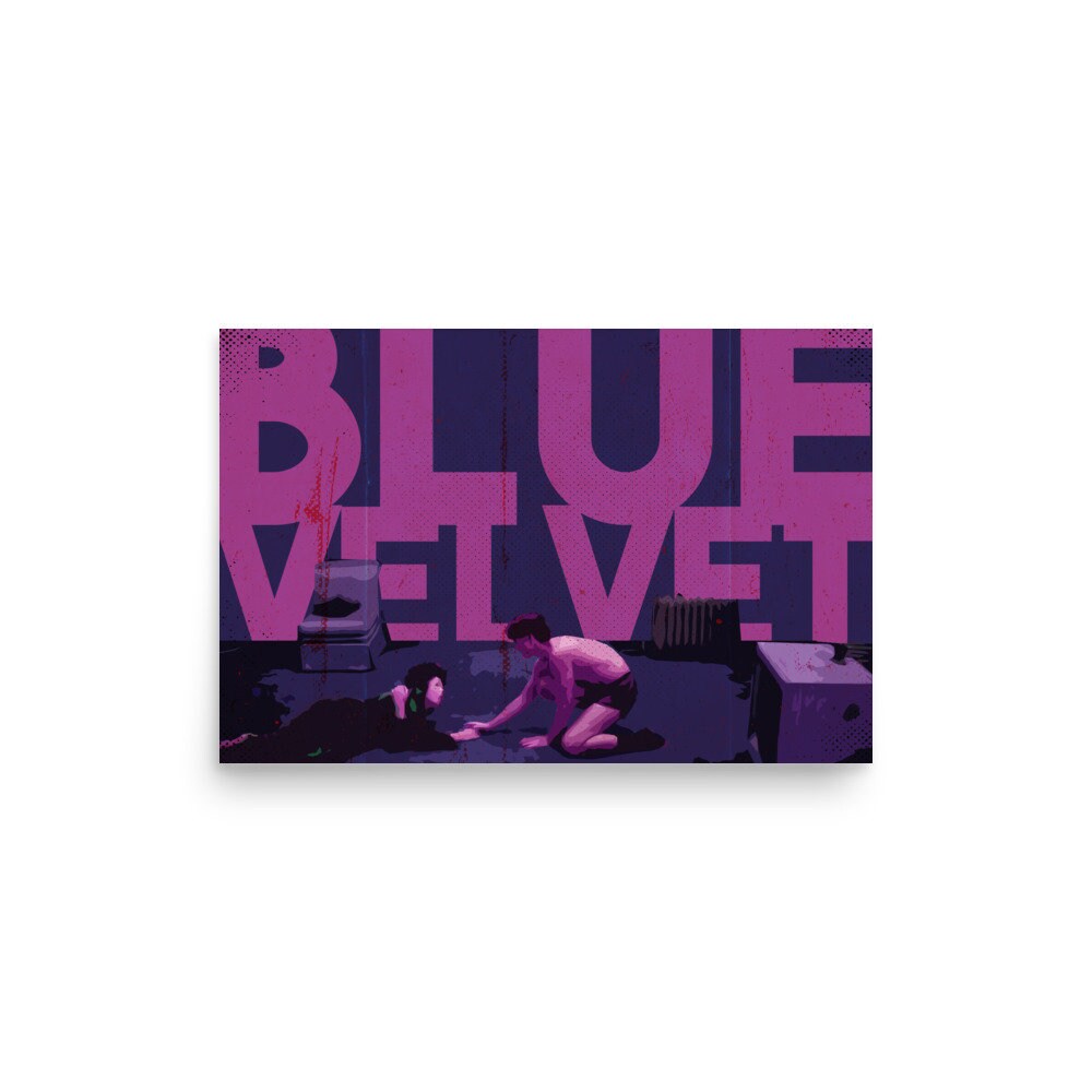 Blue Velvet Poster - Etsy