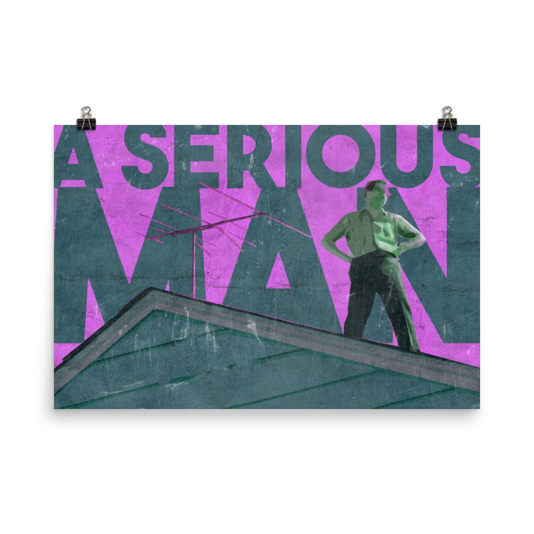A Serious Man Poster - Etsy