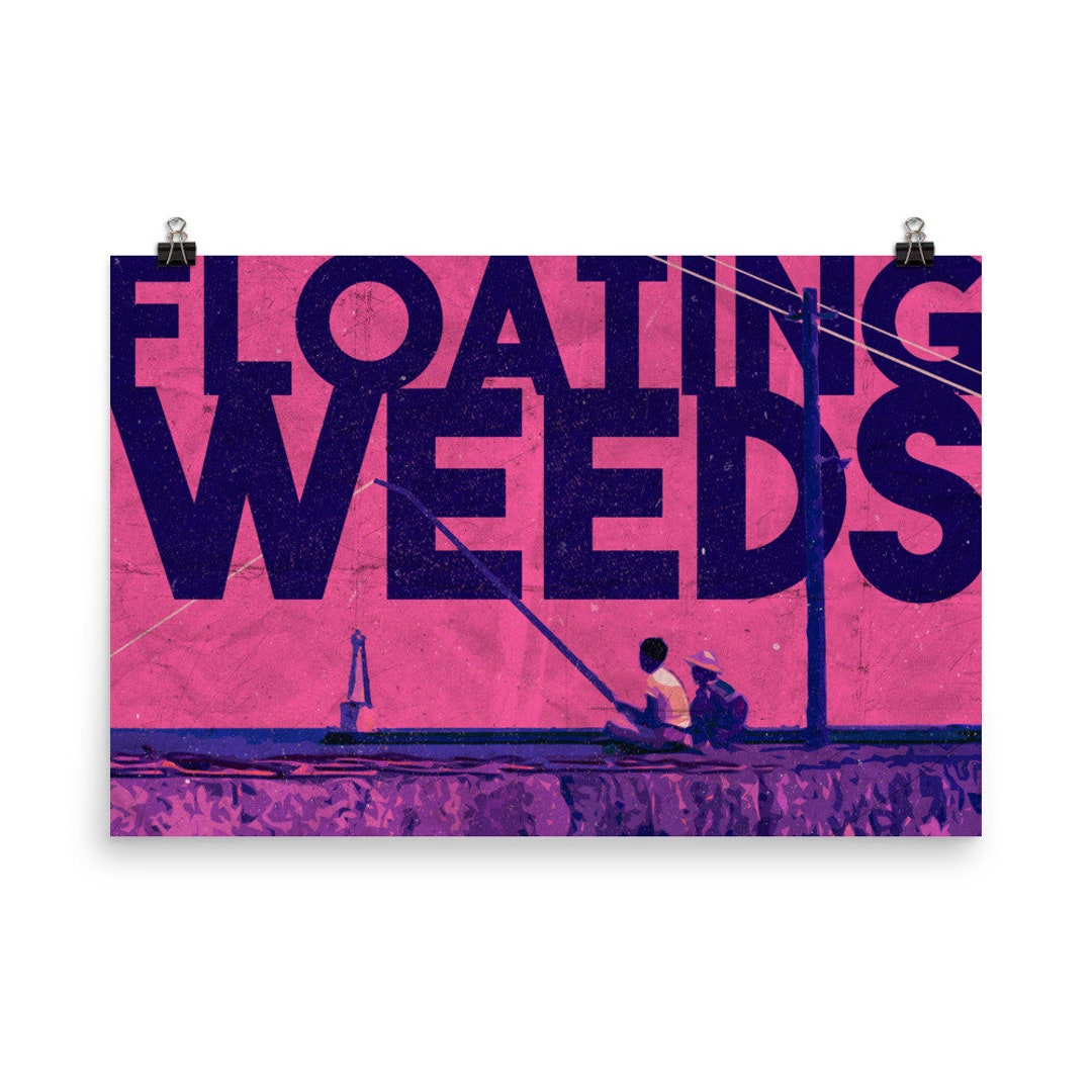 Floating Weeds Poster - Etsy