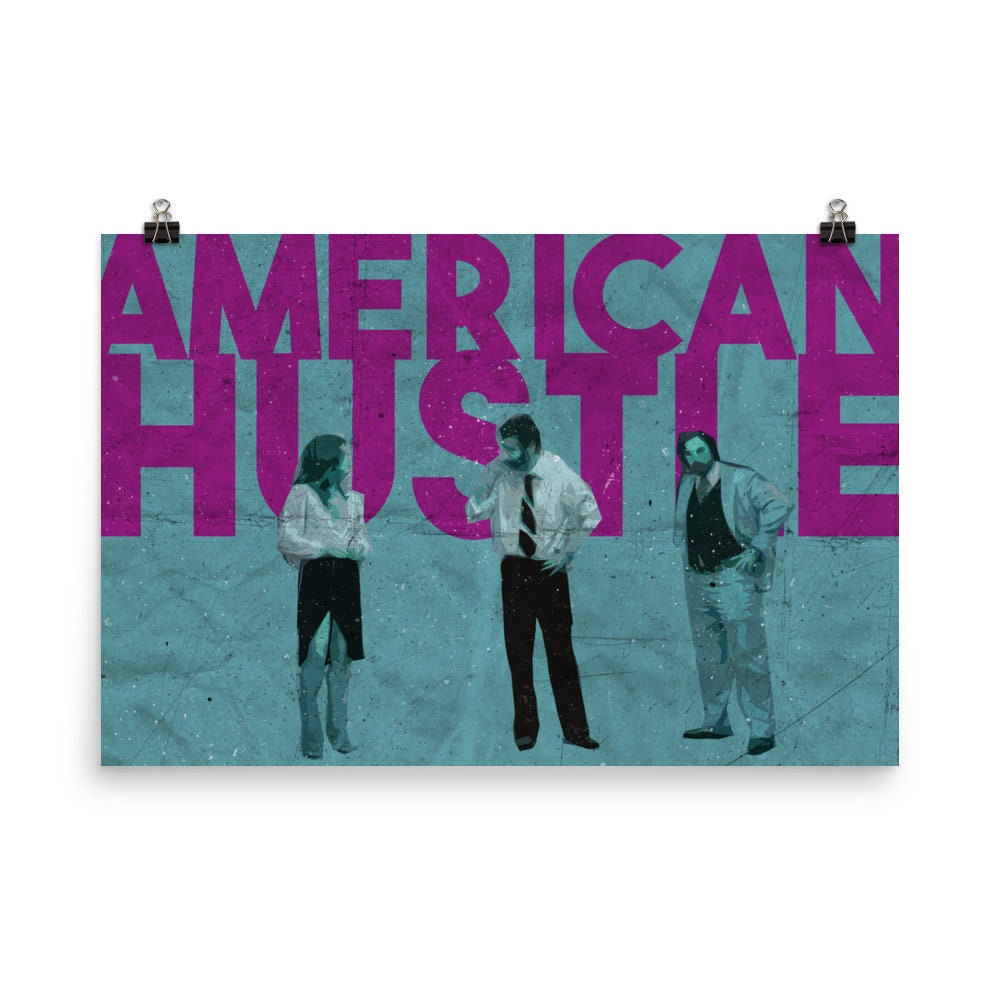 American Hustle Poster - Etsy