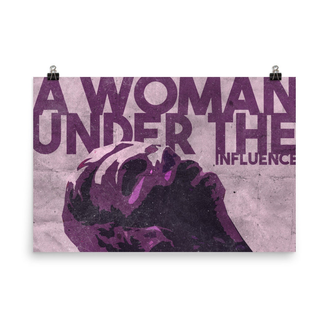 A Woman Under the Influence Poster - Etsy