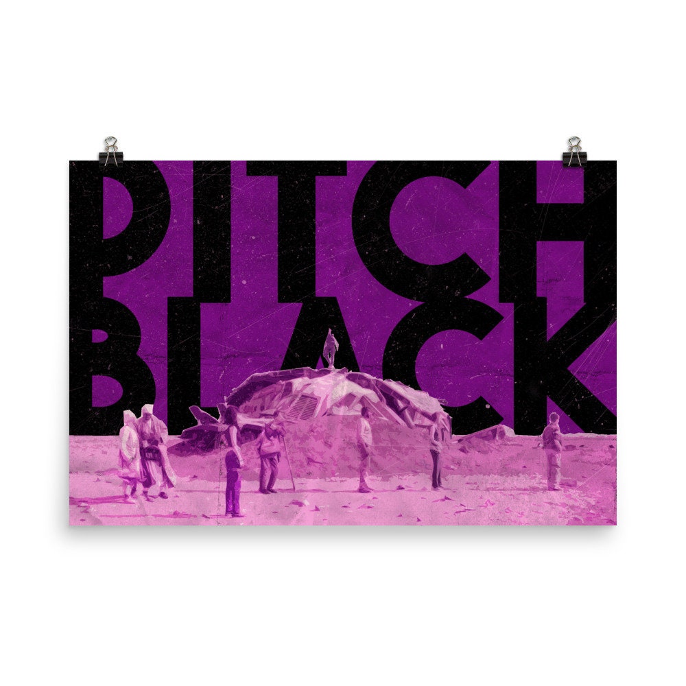 Pitch Black Poster