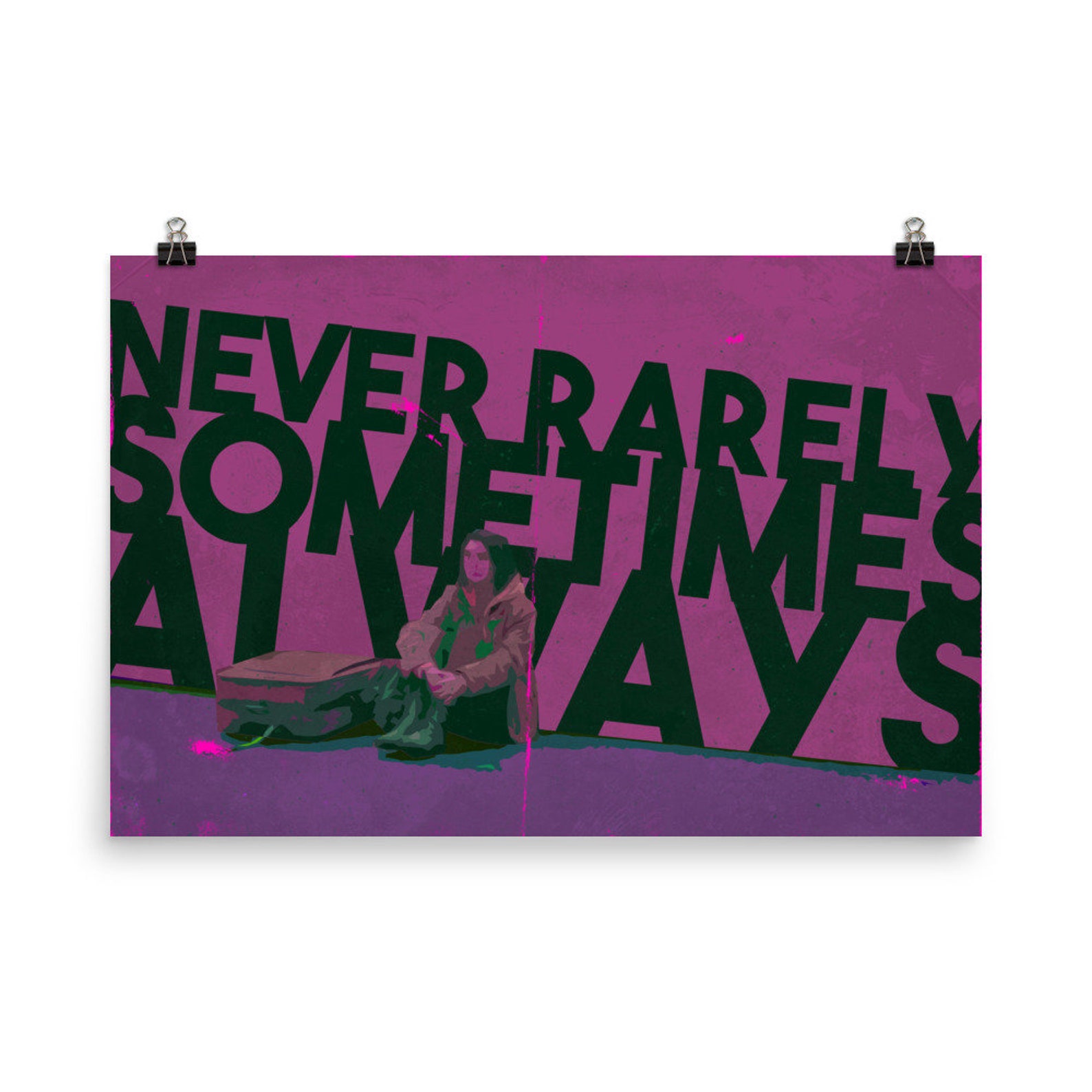 Never Rarely Sometimes Always Poster - Etsy Israel