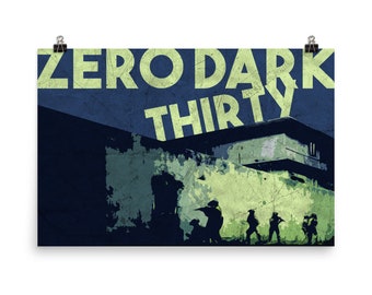 Zero Dark Thirty Movie Poster - Etsy