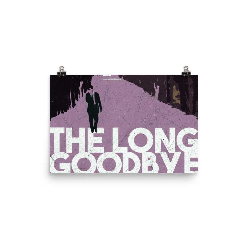 The Long Goodbye Poster - Etsy