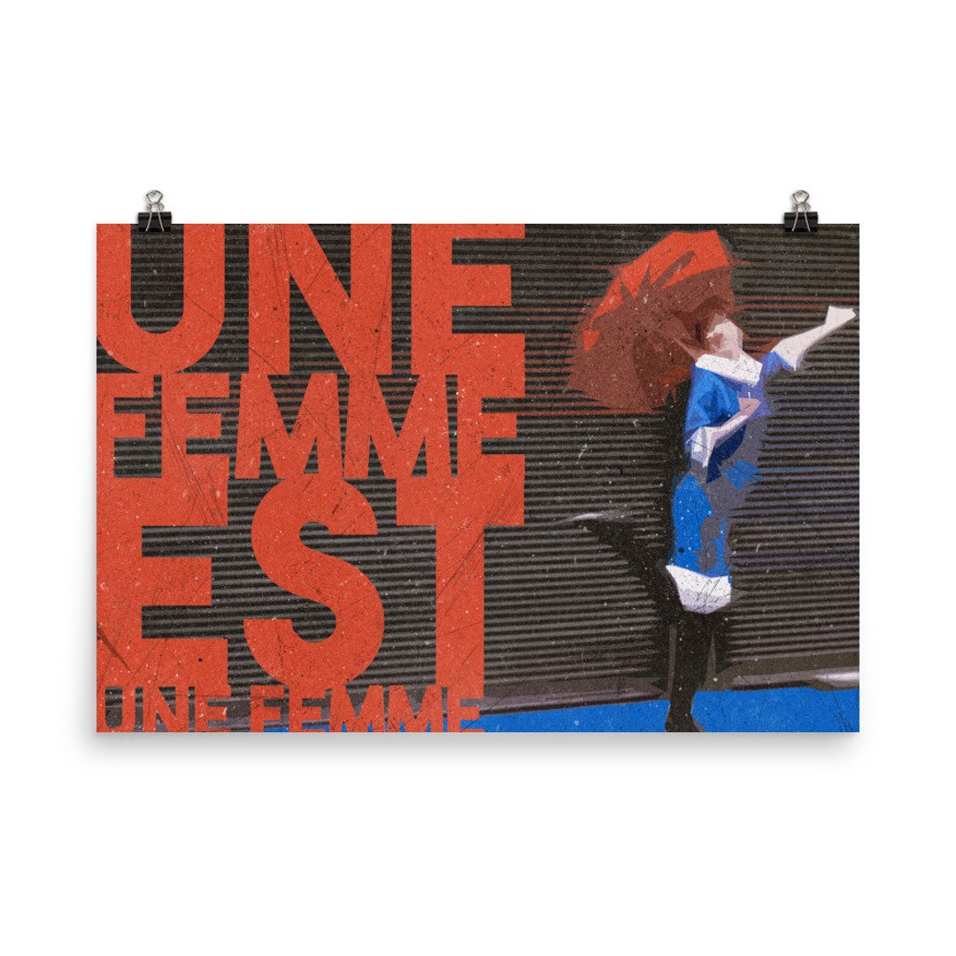 Une Femme Est Une Femme Poster