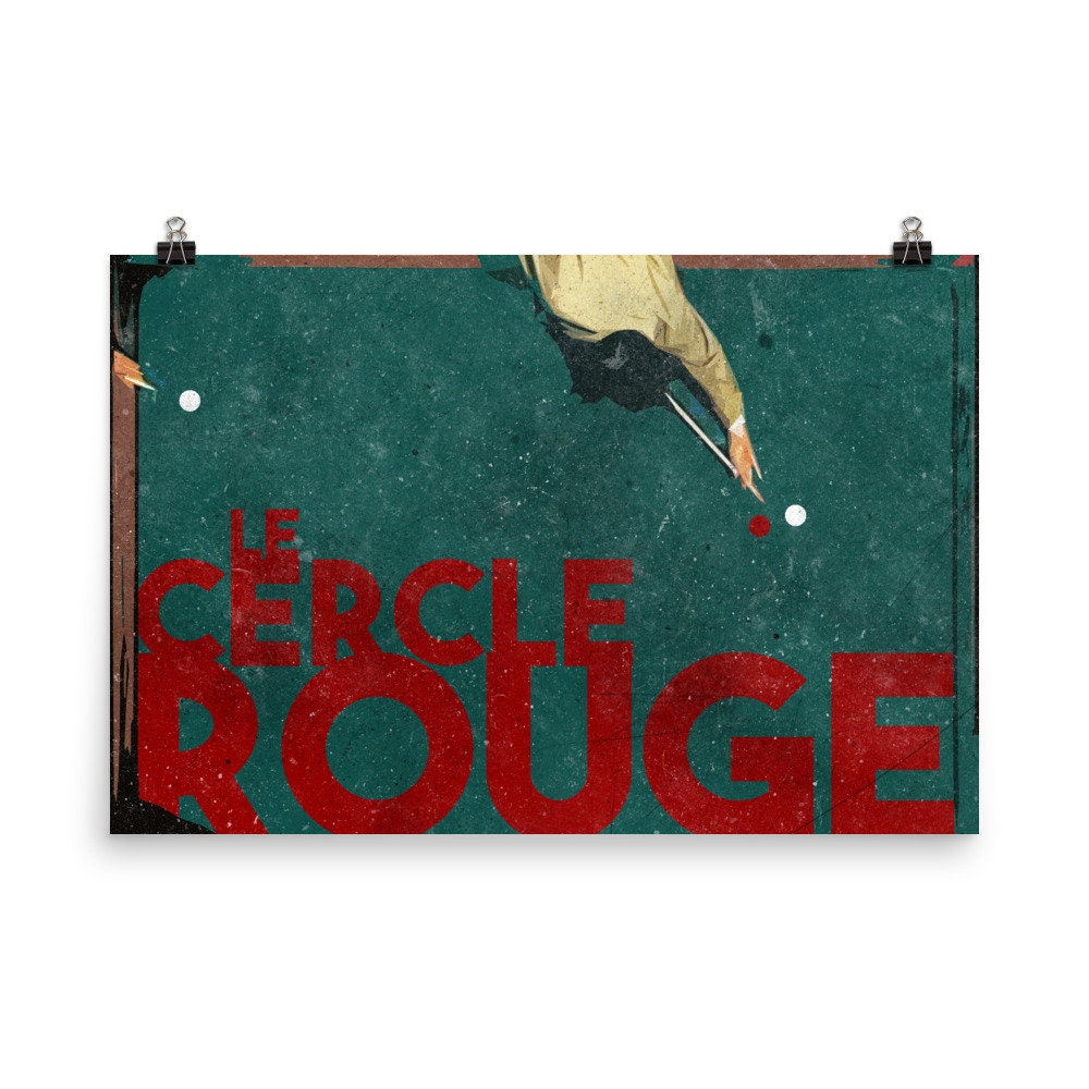 Le Cercle Rouge Poster - Etsy