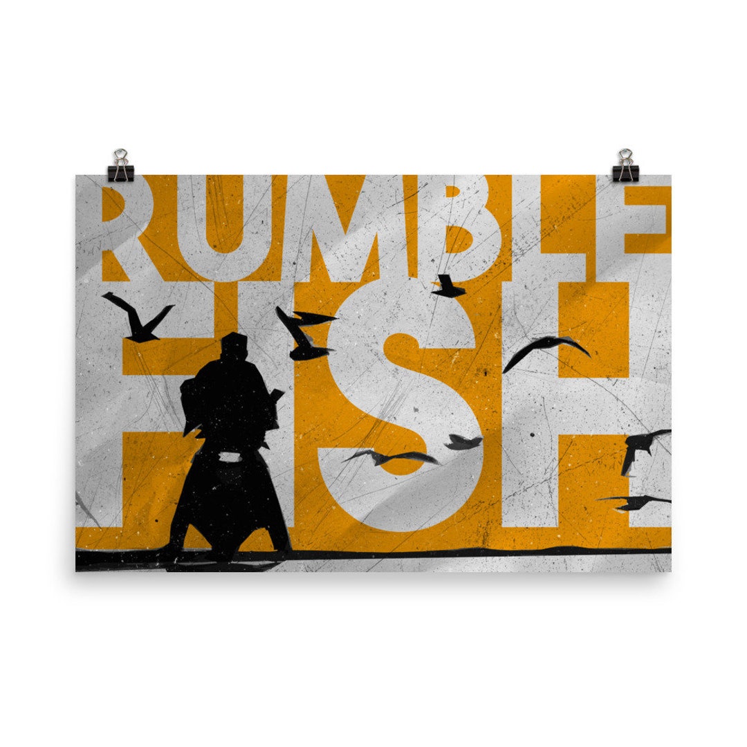 Rumble Fish Poster - Etsy