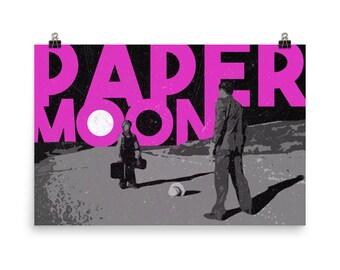 Paper Moon 1973 Vintage Movie Poster - Etsy