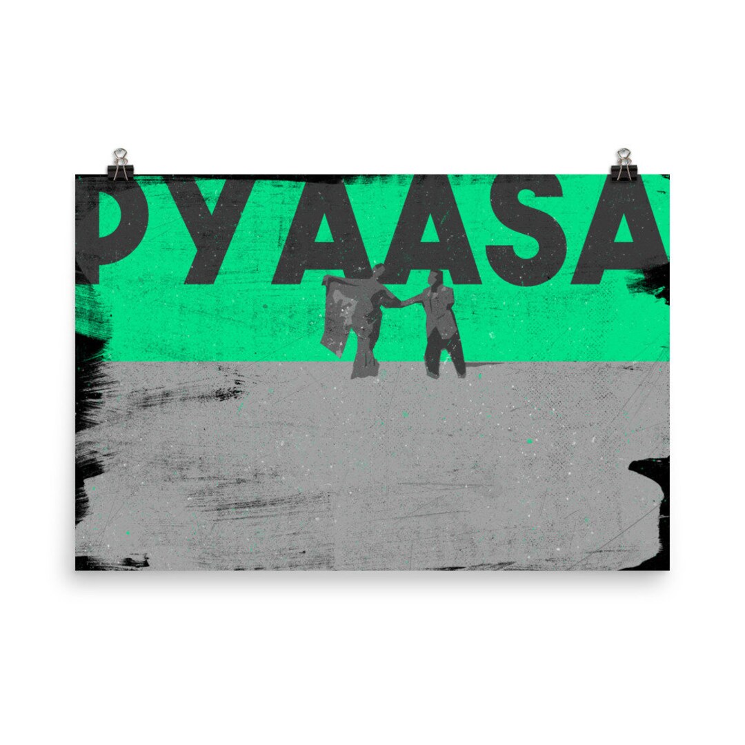 Pyaasa Poster - Etsy