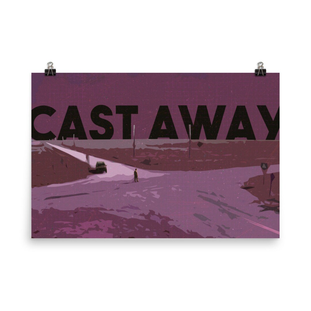 Cast Away Poster - Etsy