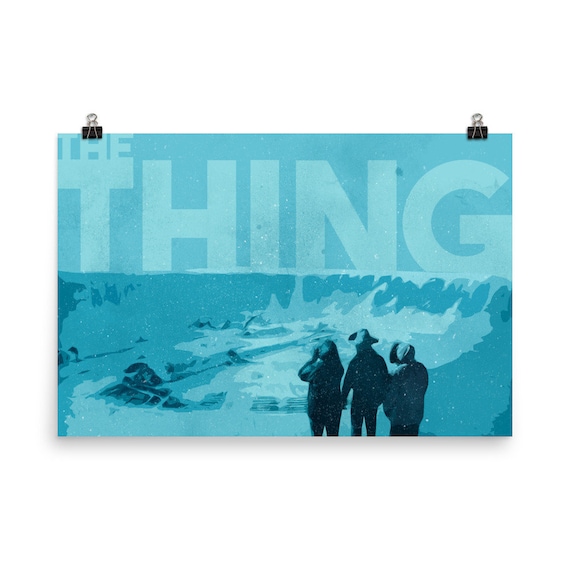 The Thing Poster | Etsy