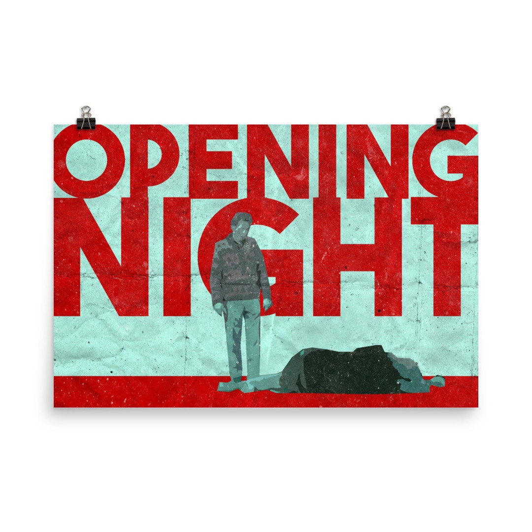 Opening Night Poster - Etsy