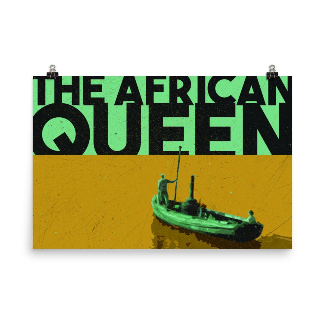The African Queen Poster - Etsy