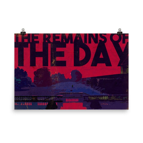 Remains of the Day Poster - Etsy