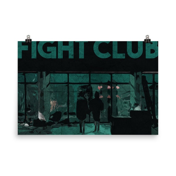 Fight Club Poster - Etsy