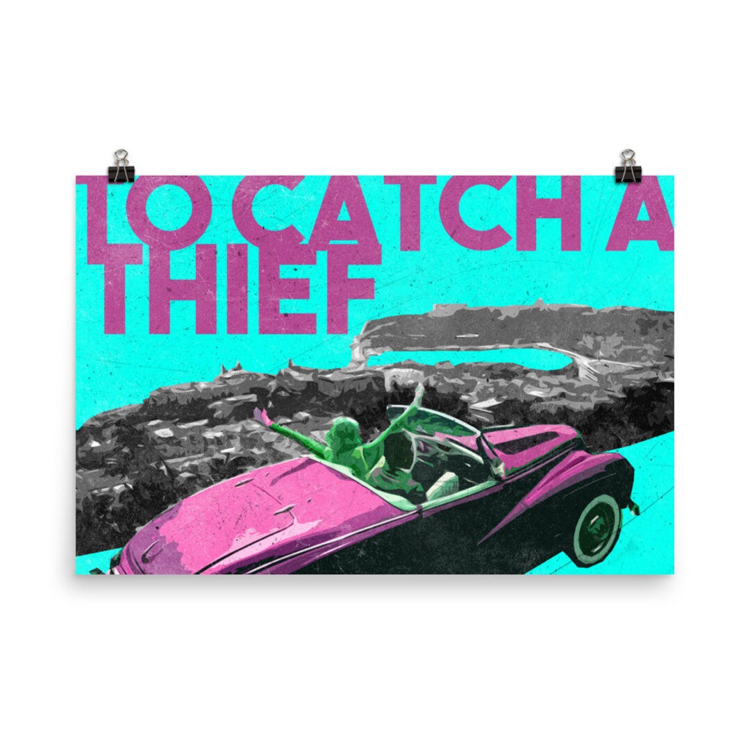 To Catch a Thief Poster - Etsy