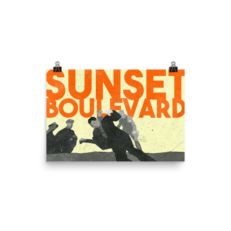 Sunset Boulevard Poster - Etsy