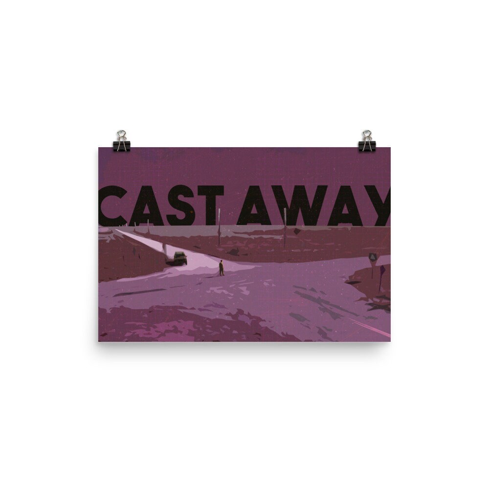 Cast Away Poster - Etsy