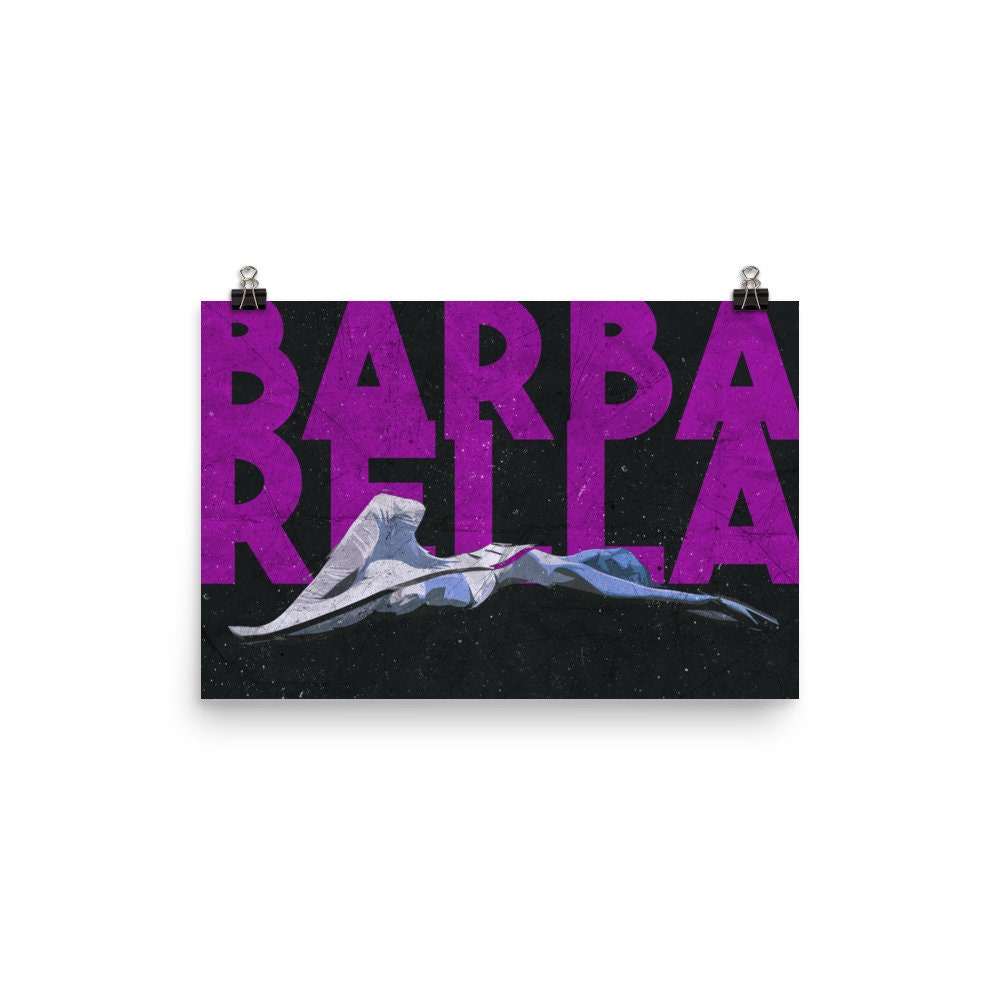 Barbarella Poster - Etsy