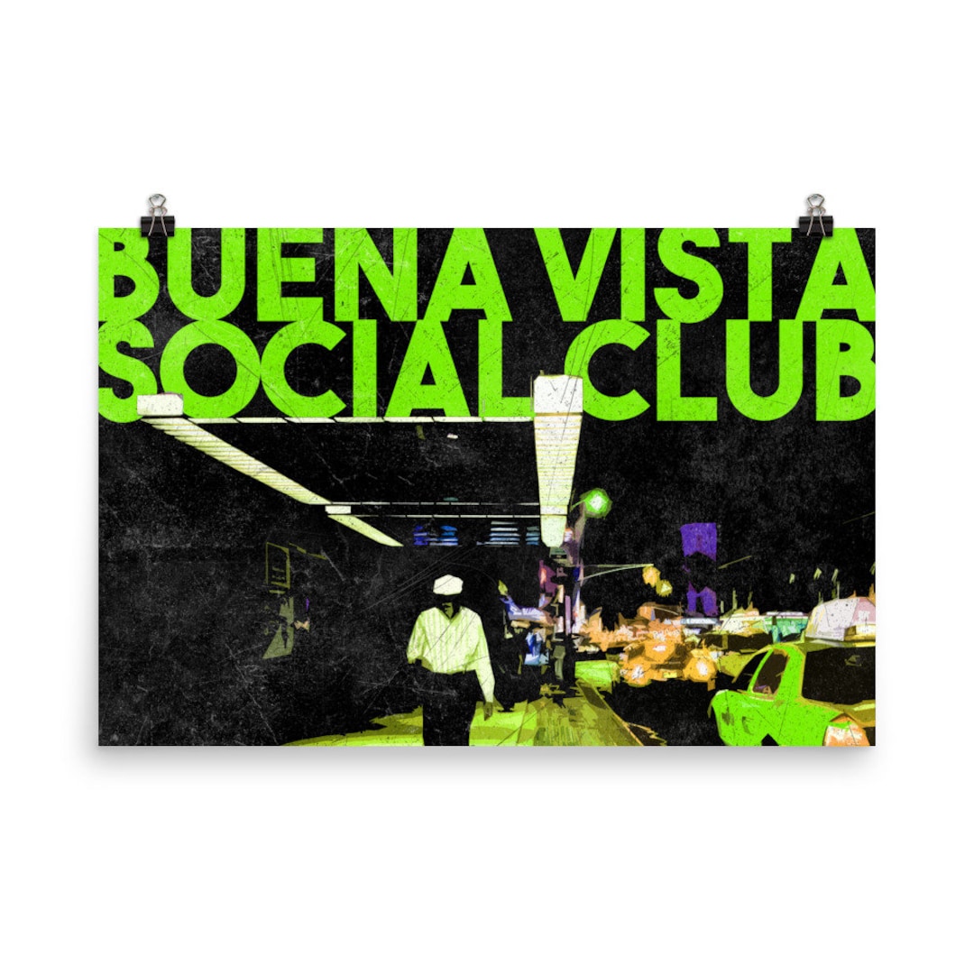 Buena Vista Social Club Poster - Etsy