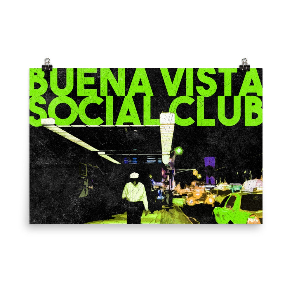 Buena Vista Social Club Poster - Etsy