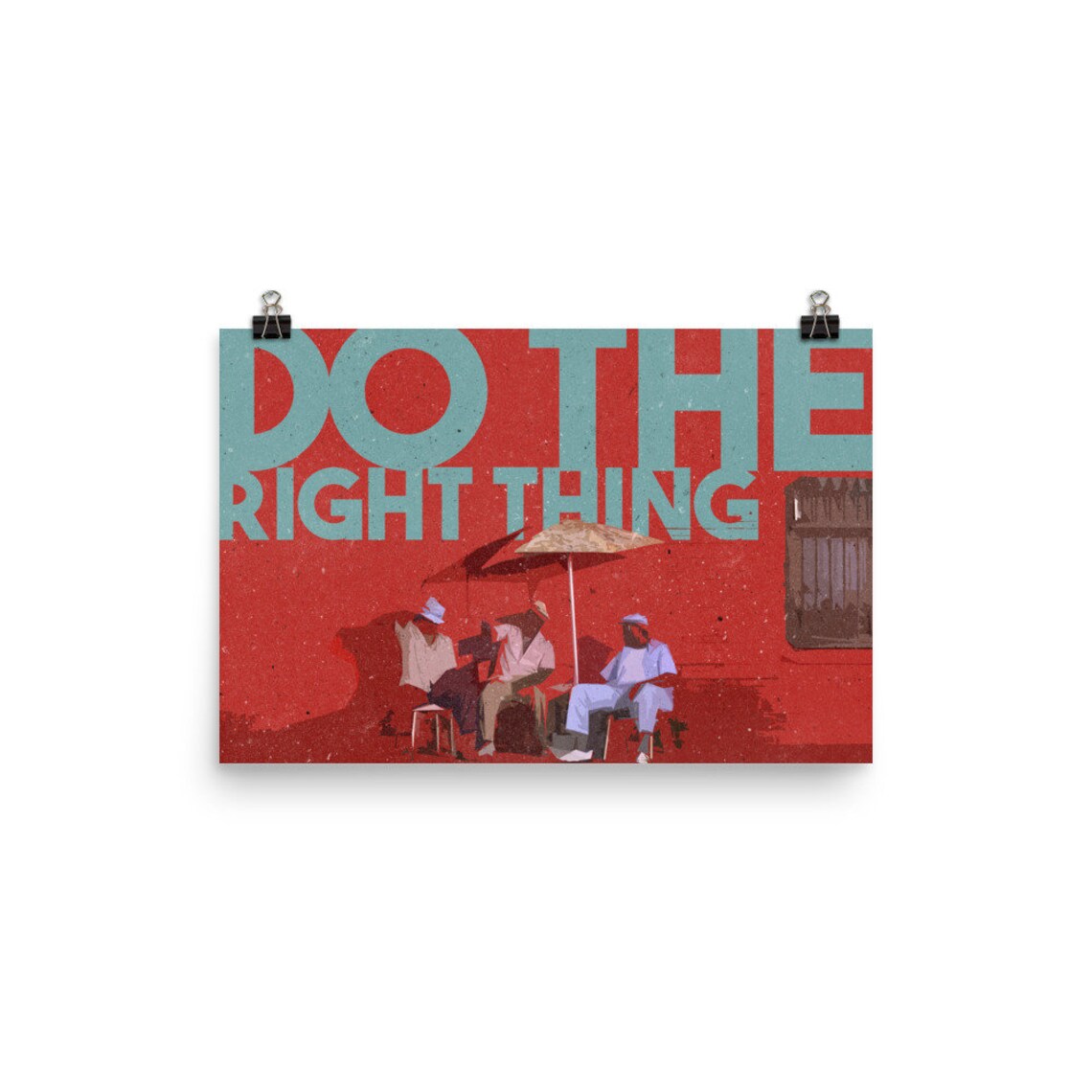 Do the Right Thing Poster - Etsy