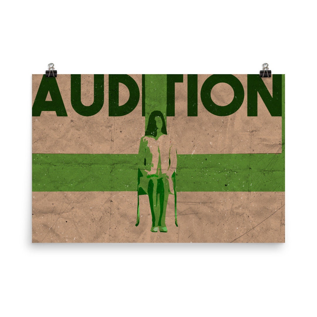 Audition Poster - Etsy