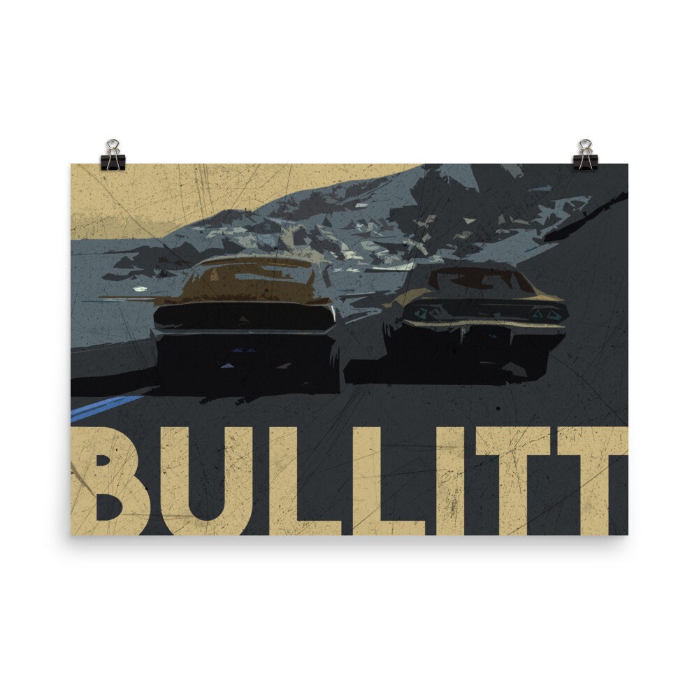 Bullitt Poster - Etsy