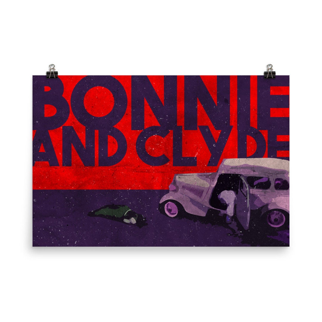 Bonnie and Clyde Poster - Etsy