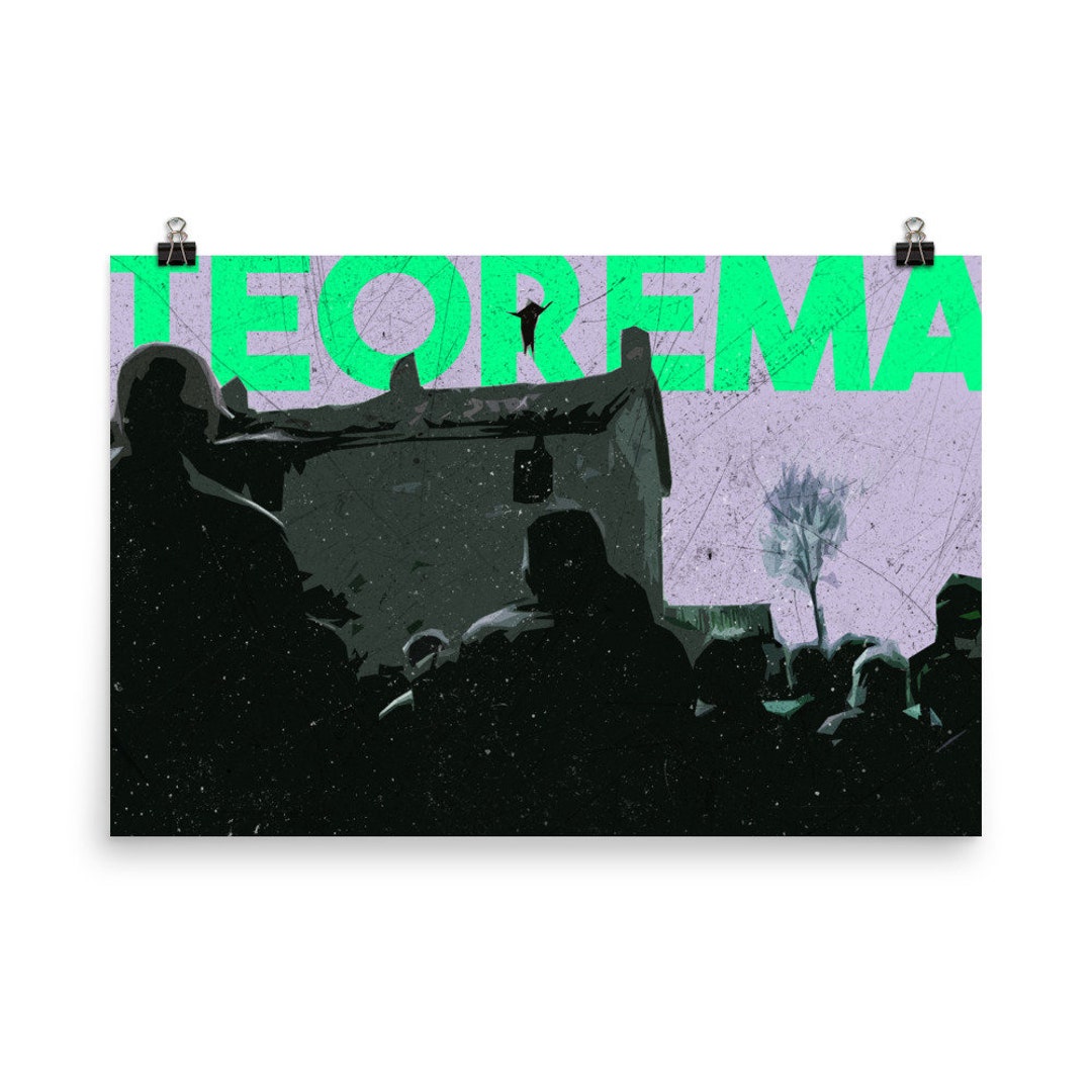 Teorema Poster - Etsy