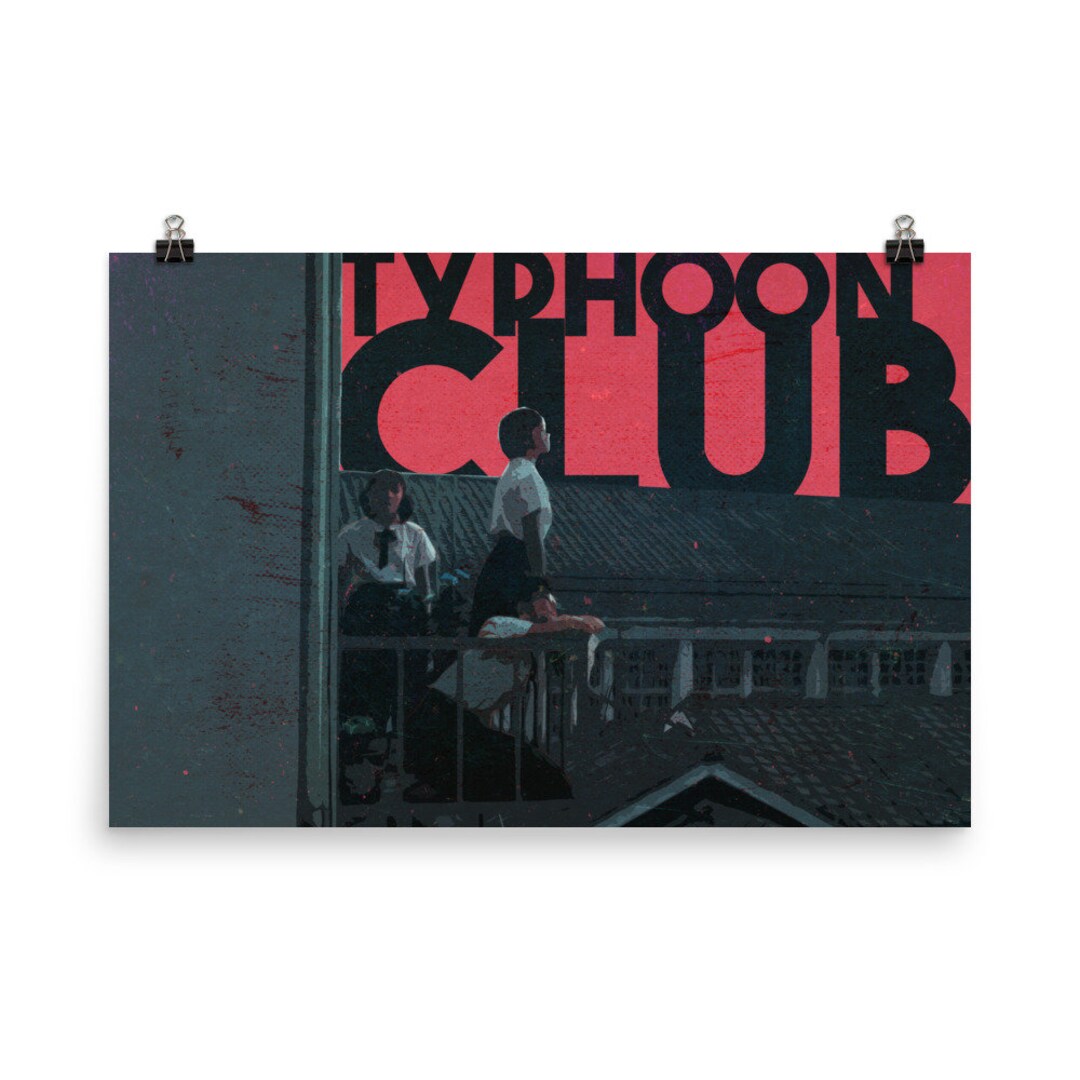 Typhoon Club Poster - Etsy