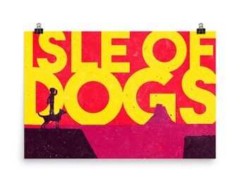 Isle of Dogs Artwork digital Download Print Your Own File Poster Print ...