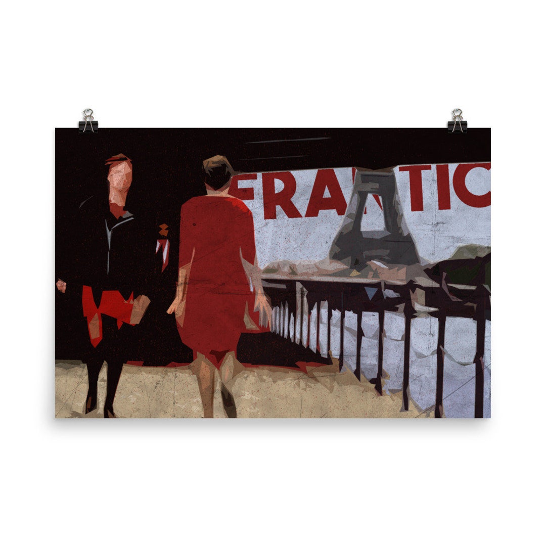 Frantic Poster - Etsy