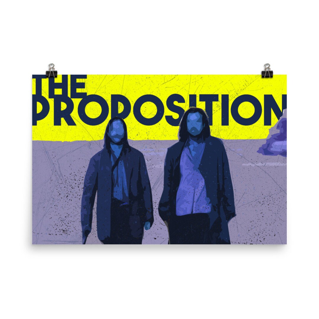The Proposition Poster - Etsy