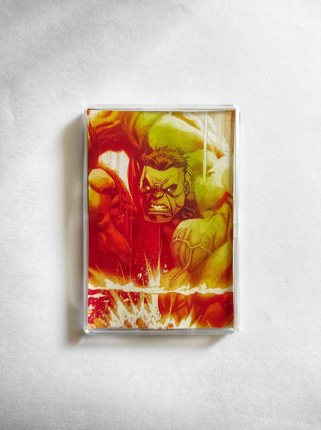Hulk Original Large Comic Book Fridge Magnet. Authentic Comic Book ...