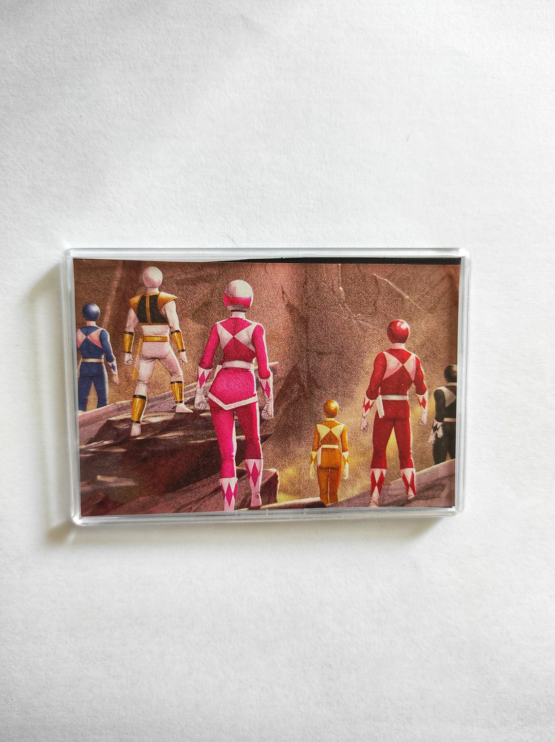 Power Rangers Rear Original Large Comic Book Fridge Magnet. Authentic ...