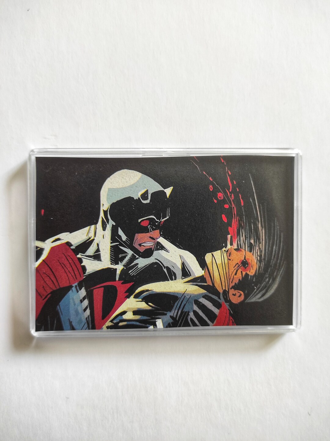 Daredevil Eyes Original Large Comic Book Fridge Magnet/mini Frame ...