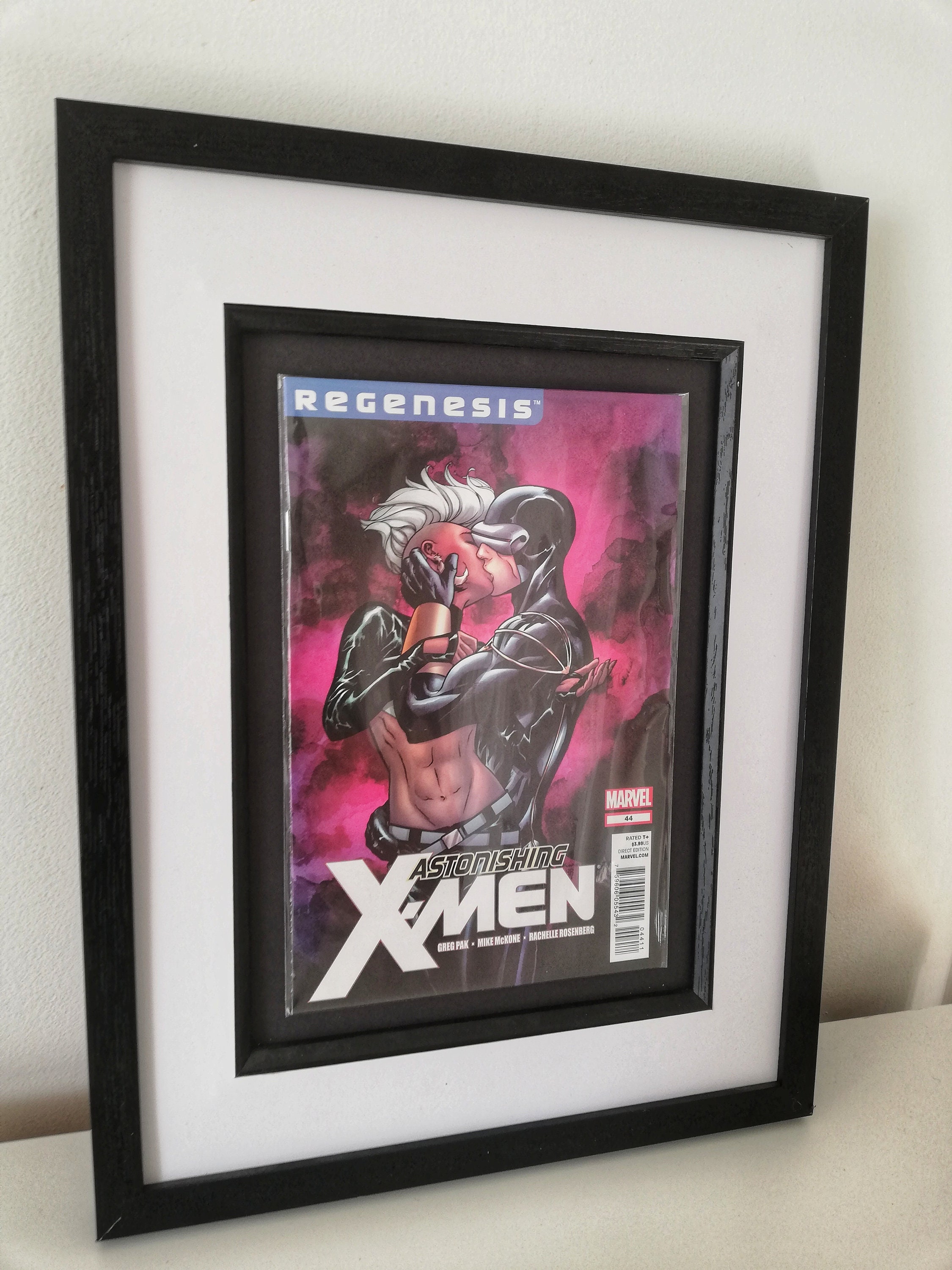 Storm and Cyclops Kissing Framed Comic Book Astonishing X-men - Etsy