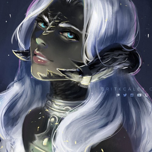 Sadu Dotharl Final Fantasy XIV FFXIV FF14 Art Print | Etsy