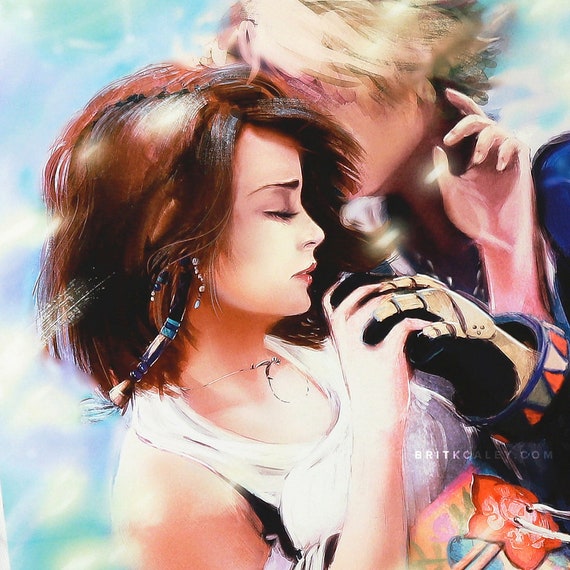 Final Fantasy X Yuna And Tidus 9057