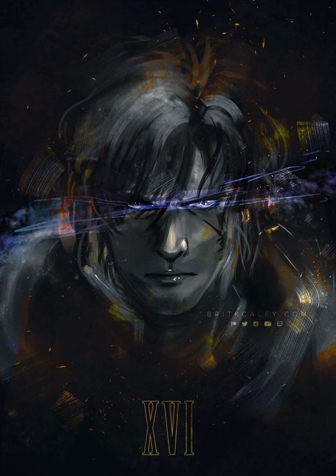 Final Fantasy XVI - Protector - FFXVI - FF16 - 4x6, 8.5x11, 12x18 - Etsy