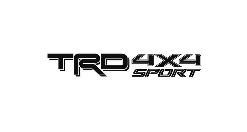 TRD 4x4 Sport Bed Single Color Decals pair - Etsy