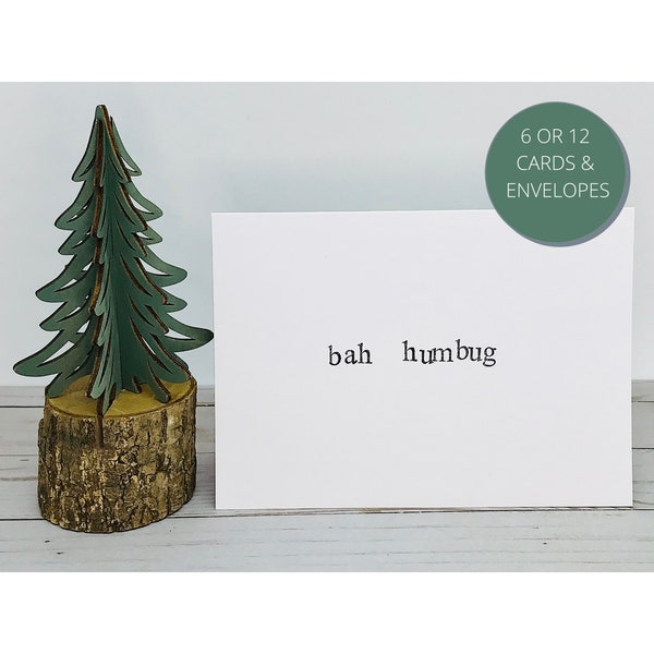 Bah Humbug - Etsy