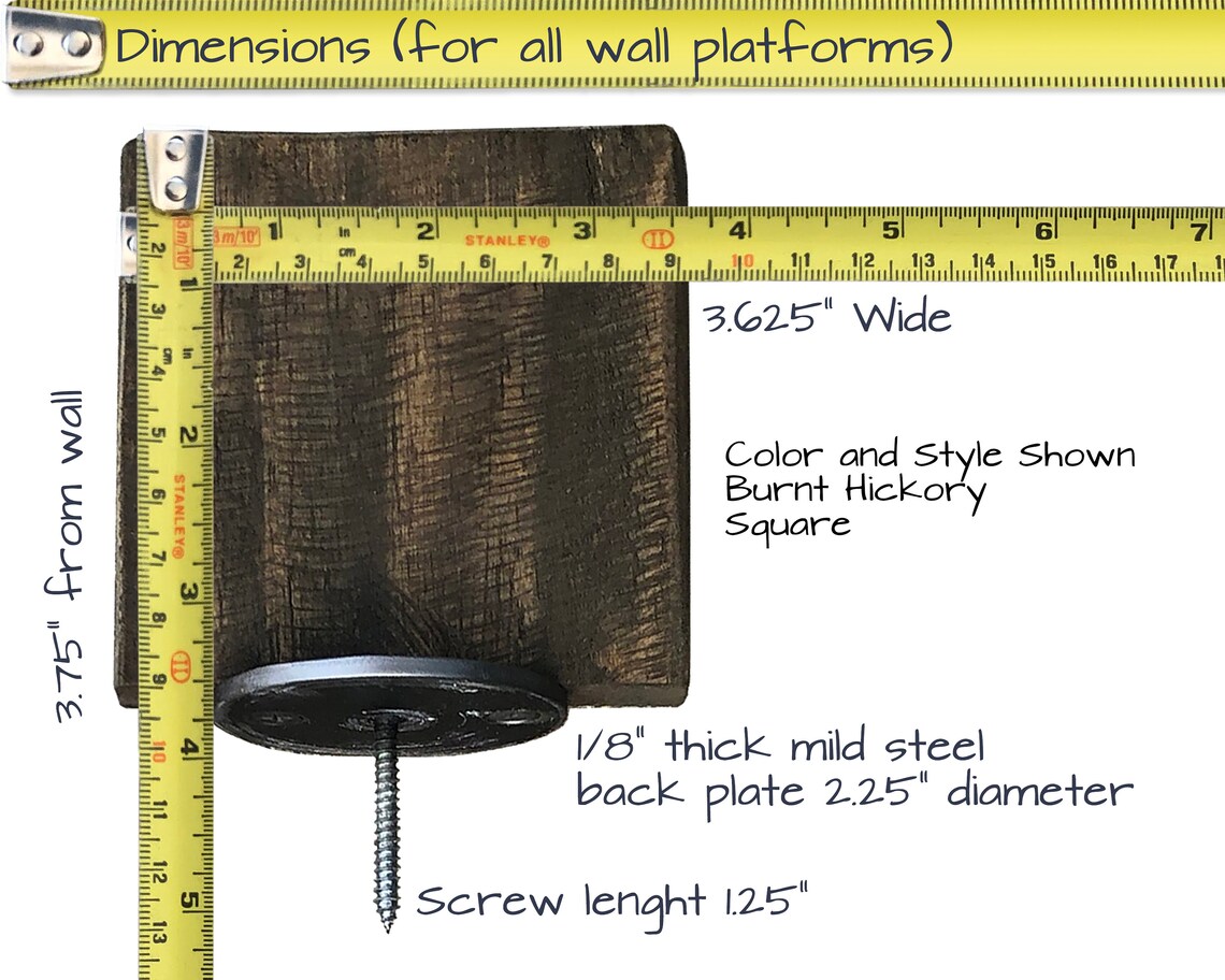 Wall Platform square | Etsy