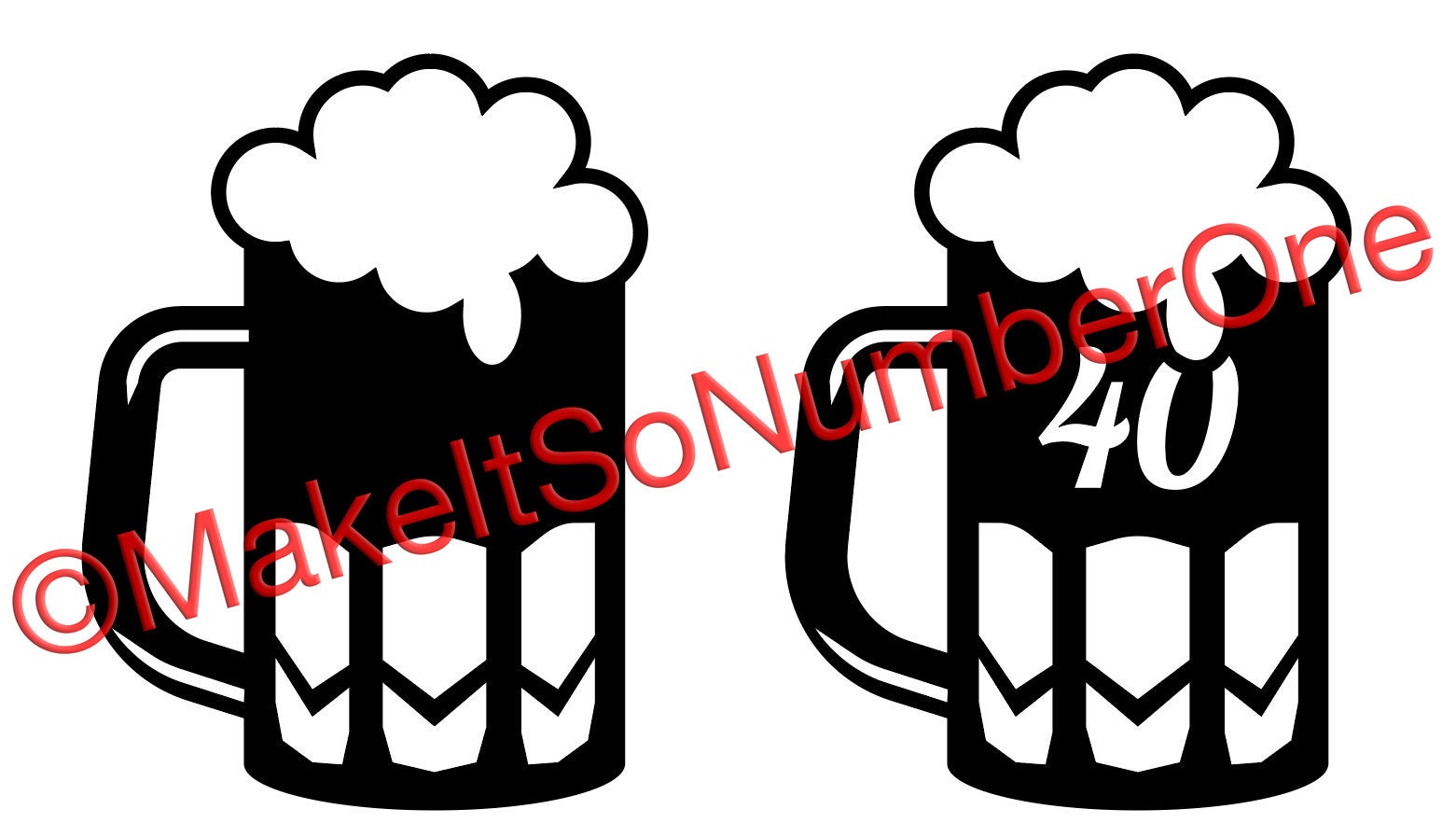 Beer Cake Topper - Etsy