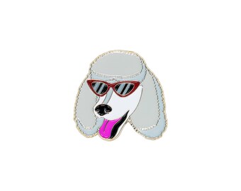 Poodle Pin - Etsy