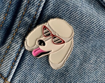 Poodle Pin | Etsy