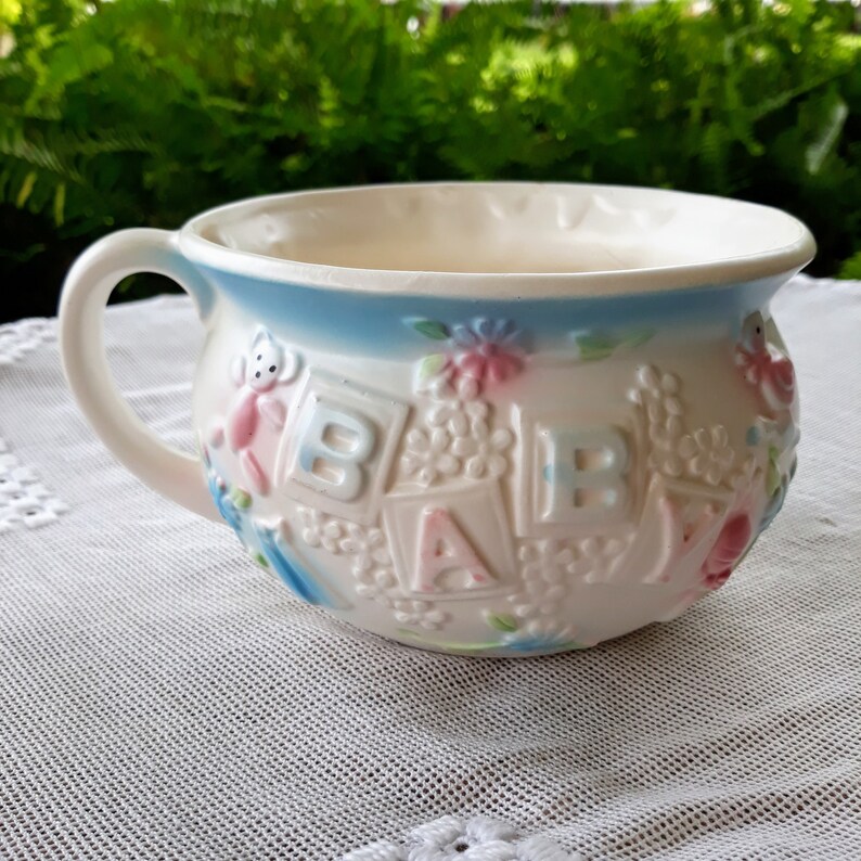 CAFFCO Baby Chamber Pot Ceramic Planter Vintage 1960s Giftware | Etsy