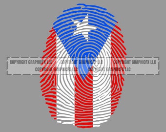 Puerto Rican Flag Wall Art Print Puerto Rico Flag Wall Decor - Etsy